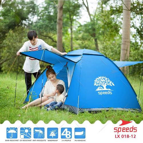 Jual SPEEDS TENDA CAMPING FAMILY OTOMATIS PIKNIK GUNUNG MENDAKI 3-4 ...