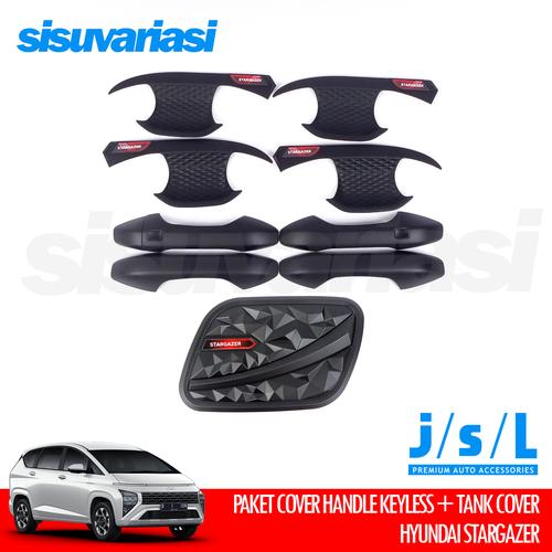 Jual Hyundai Stargazer JSL Paket Tank Cover Handle Outer Pintu Hitam ...