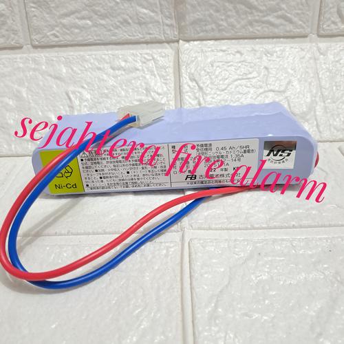 Jual BATERAI PANEL FIRE ALARM NOHMI NITTAN 24V 0.45AH / 5HR BATTERY ...