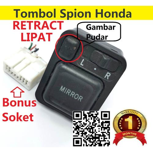 Promo Switch tombol Spion Honda Jazz Crv City Civic Saklar Lipat Mirror ...