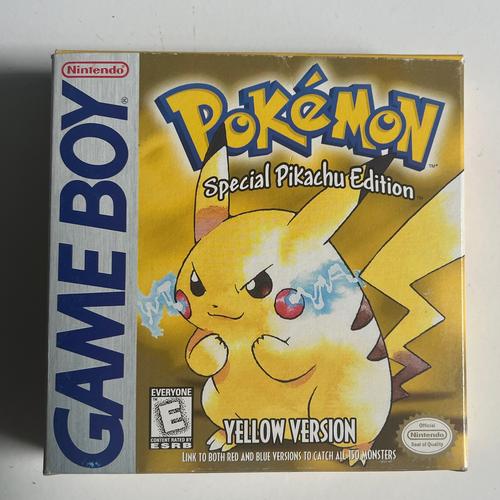 Jual Pokemon Special Pikachu Edition Yellow Version Gameboy GBA GBC ...