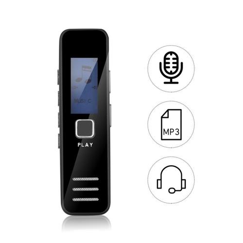 Jual Alat Perekam Suara Digital Mini Voice Recorder Free Micro SD 32 GB ...