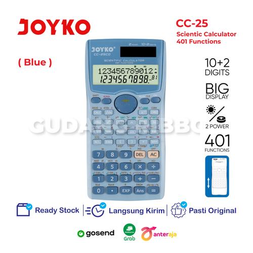 Jual JOYKO CC-25CO CALCULATOR SCIENTIFIC KALKULATOR RUMUS MATEMATIKA ...