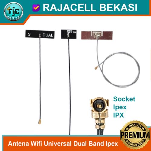 Jual Antena Wifi Dual Band Universal 2.4G 5G ESP32 ESP8266 Socket Ipex IPX - Type A - Kota ...