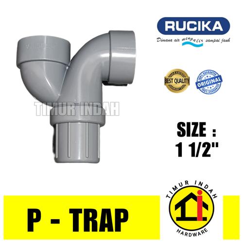Jual Ptrap 1 1/2" DV / P Trap 1 1/2" DV - RUCIKA - Kota Surabaya - TIMUR INDAH HARDWARE | Tokopedia