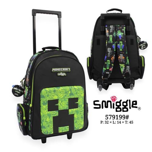 Jual smiggle minecraft tas ransel minecraft double dekker dompet ...