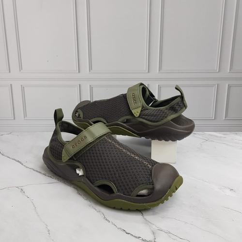Jual Crocs / Crocs Swiftwater Mesh Deck / Sepatu Sandal Crocs / Crocs ...