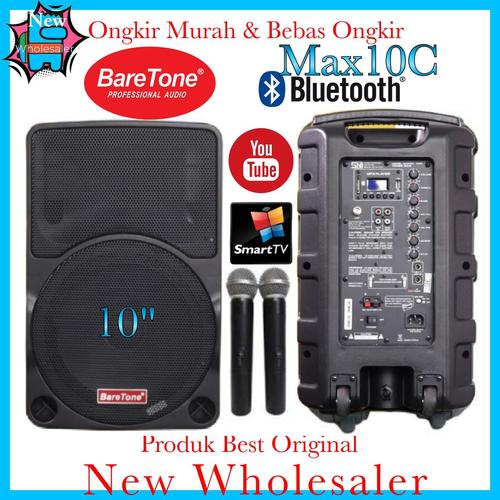 Jual Speaker Max10c speaker Baretone 10 inch portable Wireless Max ...