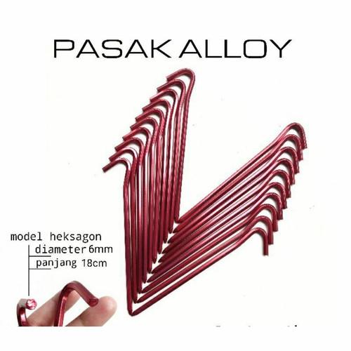 Jual Pasak Tenda Murah | Pasak Alloy |Pasak Besi | Pasak Tali Alloy ...