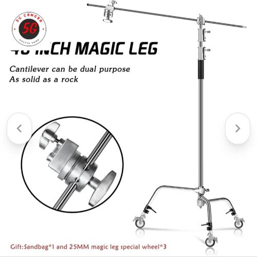 Jual C stand professional +roda + tas (untuk c stand) + sandbag ...