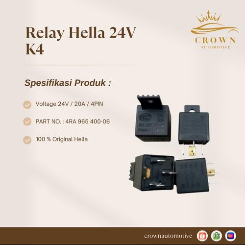 Jual Relay Hella 24V / Relay Hella Original - Kota Balikpapan - Crown ...