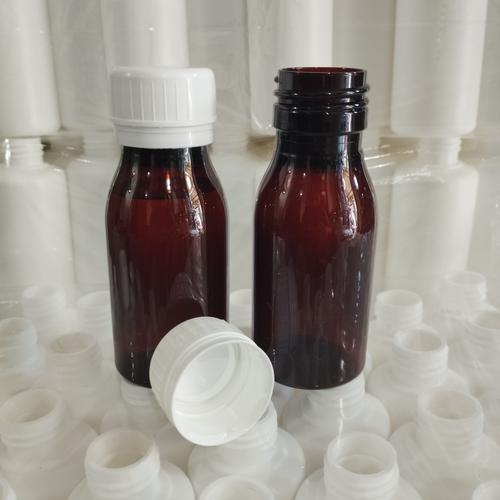 Jual Botol Plastik PET Amber / Botol Syrup 50 ML Tutup Segel - Kab ...