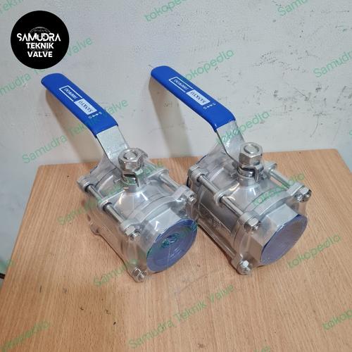 Jual BALL VALVE SANKYO 1 1/4" 3PCS/ STOP KRAN SANKYO 1 1/4" - Jakarta ...