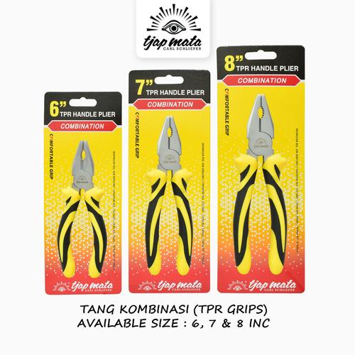 Jual TJAP MATA / CAP MATA Tang Kombinasi / Jepit / Plier - 6 INC ...