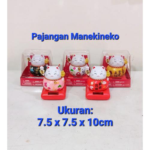 Jual Manekineko Bulat / Pajangan Kucing Hoki Bulat / Patung Kucing ...