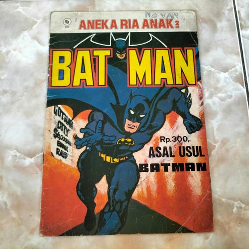 Jual Komik Asal Usul Batman (komik Saduran, gambar ASLI) - Kota ...