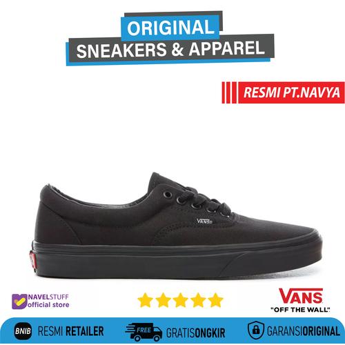 Jual Vans Era Black Black (Full Black) ORIGINAL - Putih, 42.5 - Jakarta ...