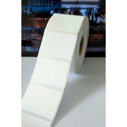 Jual Thermal Label Sticker 40 x 40 mm 1Line 500pcs Stiker Barcode 40x40 ...