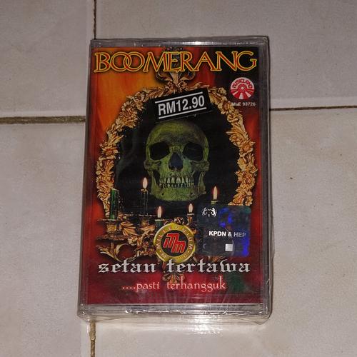 Jual kaset Indonesia BOOMERANG album Setan Tertawa (Segel - Made in ...