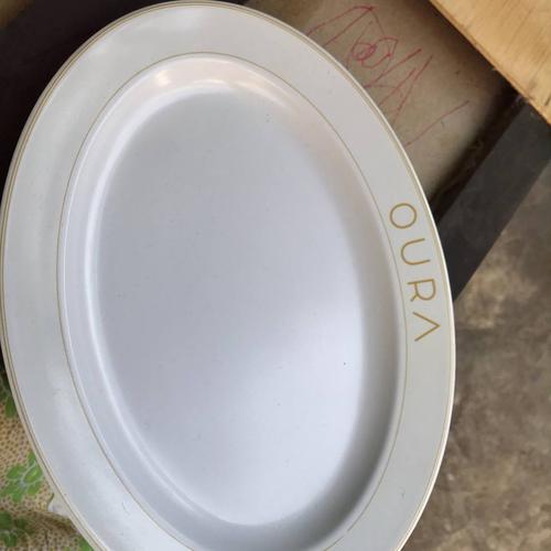 Jual Piring oval custom sablon decal 1 warna atau full warna - Kota ...