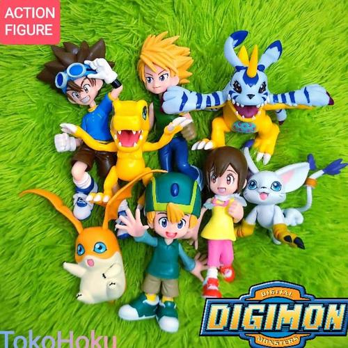 Jual Action Figure Digimon Adventure Mainan Taichi Yamato Takeru Hikari ...