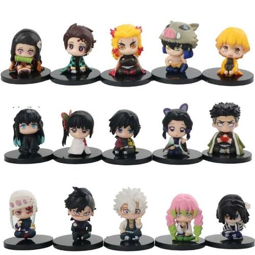 Jual 5 pcs/set Figure Kimetsu No Yaiba Demon Slayer Mugen Train Movie ...