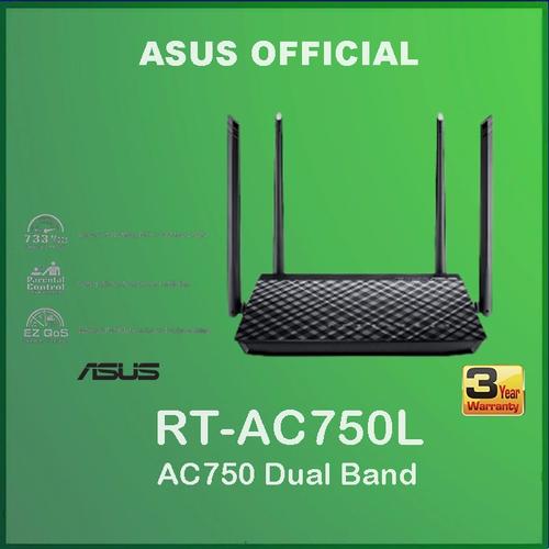 Promo Asus RT-AC750L Dual Band AC750 Wireless Router AC 750 - Jakarta ...
