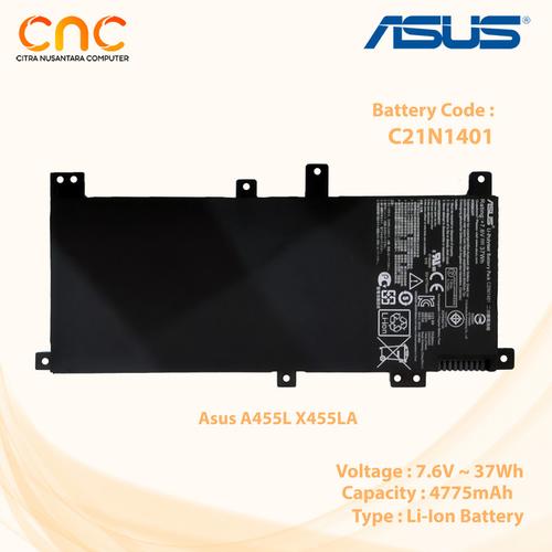 Jual Battery Asus X454 X454W X454WA X454Y X454YA X454L X454LA C21N1401 ...