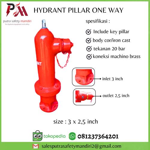 Jual HYDRANT PILLAR ONE WAY 3 x 2.5 INCH TERMINAL AIR PEMADAM API SATU ...