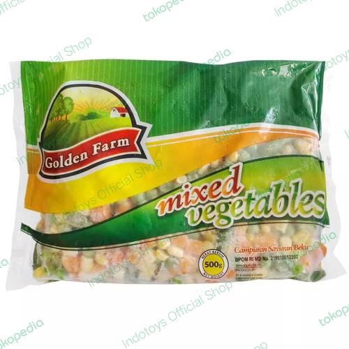 Jual Golden Farm Mixed Vegetables Campuran Sayuran Beku Frozen Food ...