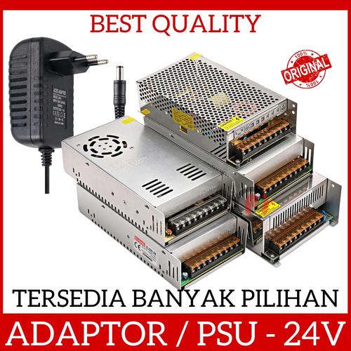 Jual Adaptor PSU Power Supply Jaring Adapter 24V 24 Volt DC 1A 2A 3A 5A ...