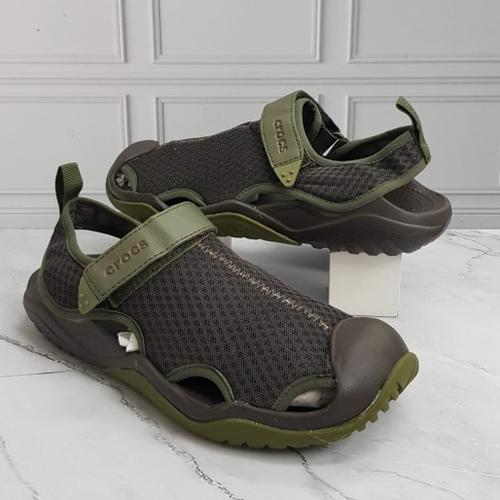 Jual Crocs / Crocs Swiftwater Mesh Deck / Sepatu Sandal Crocs / Crocs ...
