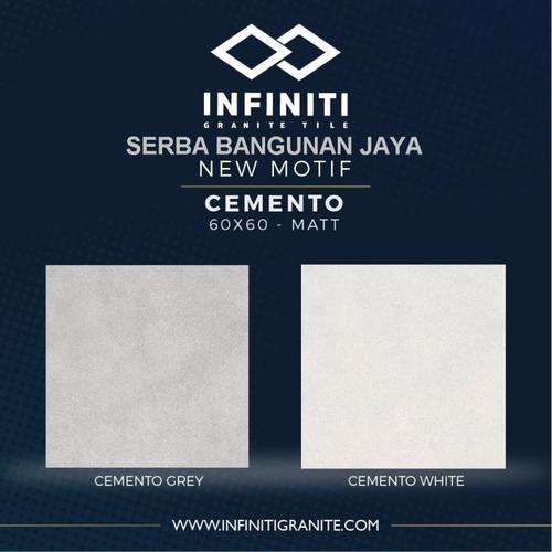 Jual INFINITI CEMENTO SERIES MATT 60 x 60 / GRANITE GRANIT - Kota ...