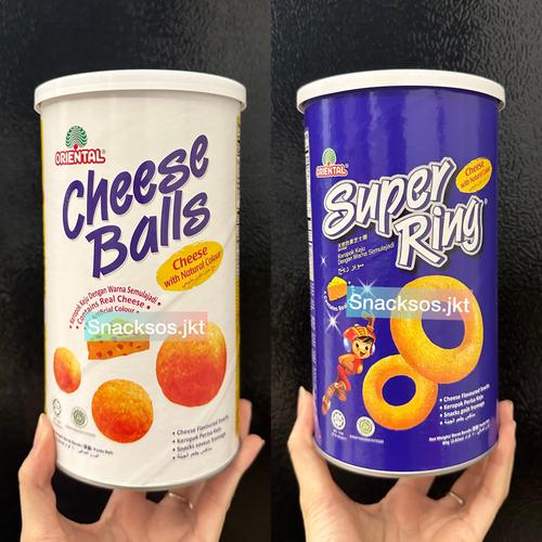 Jual [CAN] ORIENTAL SUPER RING CHEESE / CHEESE BALL SNACK - CAN SUPER ...