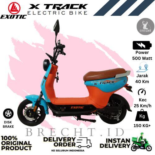 Jual Sepeda Listrik Exotic X TRACK 500 Watt Ada Disk Brake mirip DF 8 ...