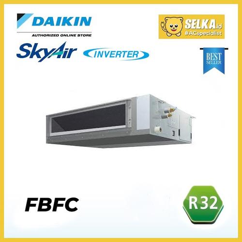 Promo DAIKIN FBFC50DVM4 AC SPLIT DUCT CONNECTION MIDDLE STATIC 2 PK ...