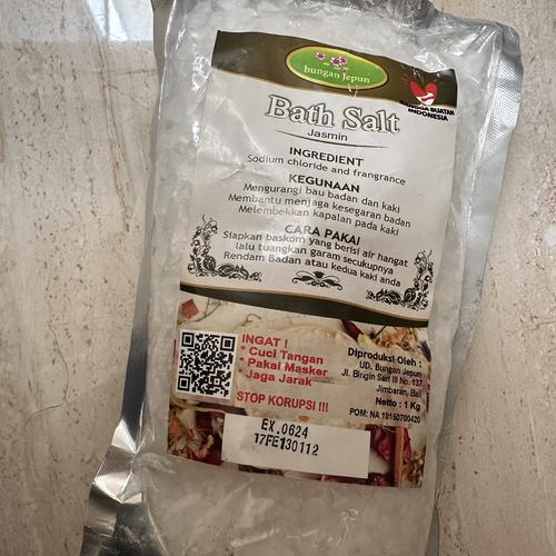 Jual Bungan jepun bath salt 1kg garam mandi bali - Jakarta Barat ...