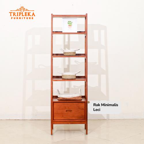 Jual TRIPLEKA RAK DISPLAY 1 LACI - RAK KAYU JATI MULTIFUNGSI - Kota ...