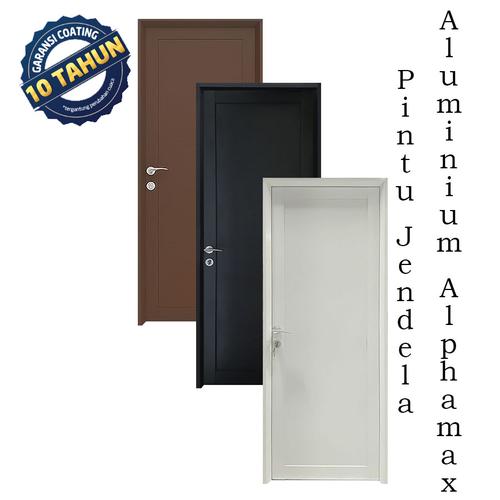 Jual Max 2F Fullpanel 90x240 - Pintu Alphamax Aluminium - Pintu Kamar ...