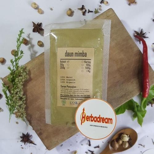 Jual 500 GRAM BUBUK DAUN MIMBA MIMBO IMBO IMBA INTARAN AZADIRACHTA ...