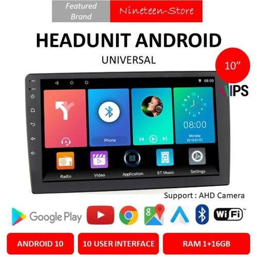 Jual HEADUNIT ANDROID UNIVERSAL 10 INCH DOUBLE DIN HEAD UNIT TAPE MOBIL - Kota Surabaya ...