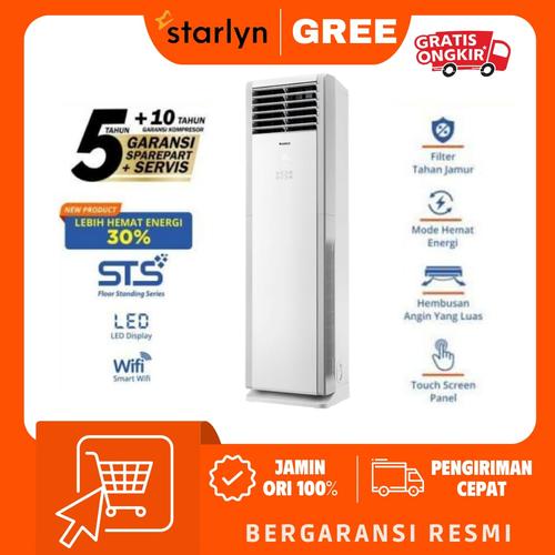 Jual AC STANDING GREE 3 PK STS SERIES - DELUXE FLOOR STANDING 24 STS ...
