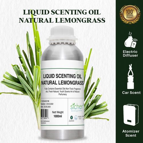 Jual Sicher Liquid Oil Refill Scent Machine - Natural Lemongrass 1000ml ...