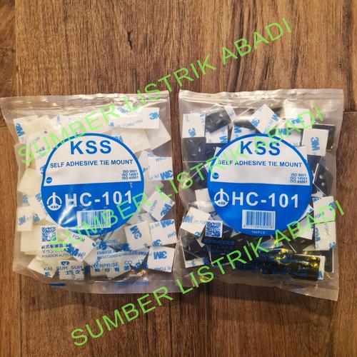 Jual KSS HC-101 Self Adhesive Tie Mount (PEREKAT 3M) - Jakarta Barat ...
