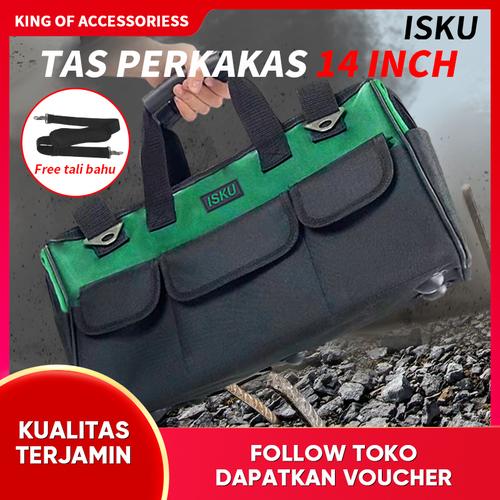 Jual ISKU Tas Kerja Alat Perkakas 18"Tas tools perkakas Tool Bag Heavy ...