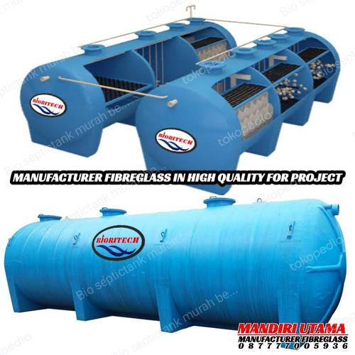Jual Biotank biotech Septic tank system Bio Stp Fibreglass WWTP System ...
