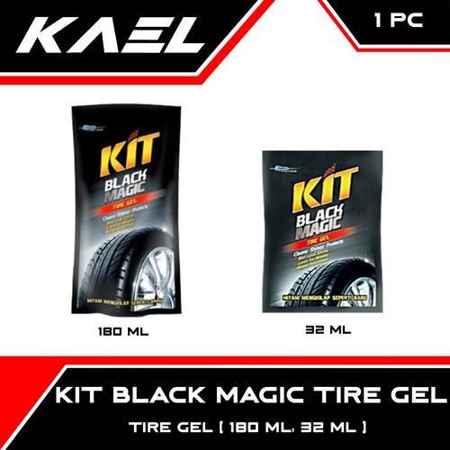 Jual KIT BLACK MAGIC TIRE GEL Pengkilap Ban Motor Mobil Gel Pouch 180 ...
