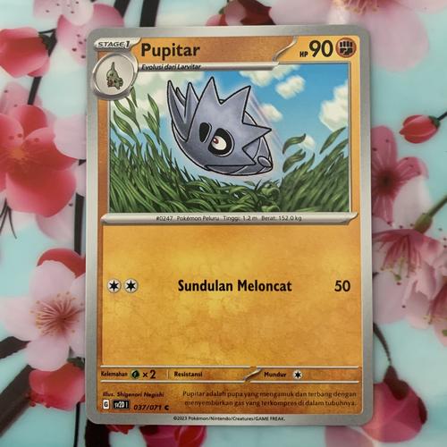 Jual Pokemon TCG Indonesia Pupitar Sv2D 037 - Kab. Bekasi - Varian S ...