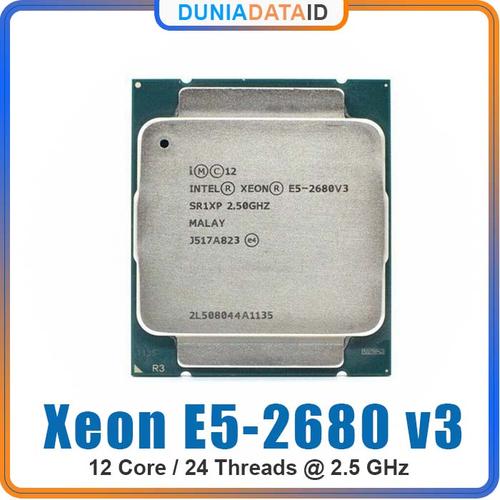 Promo Intel Xeon E5-2680v3 @2.50 GHz ( 12 Core / 24 Threads ) E5 2680 v3 - Jakarta Selatan ...