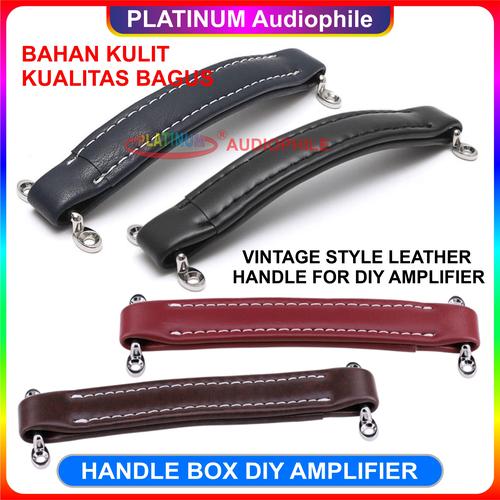 Promo Handle Box Speaker Amplifier Vintage Style Pegangan Box Kulit ...